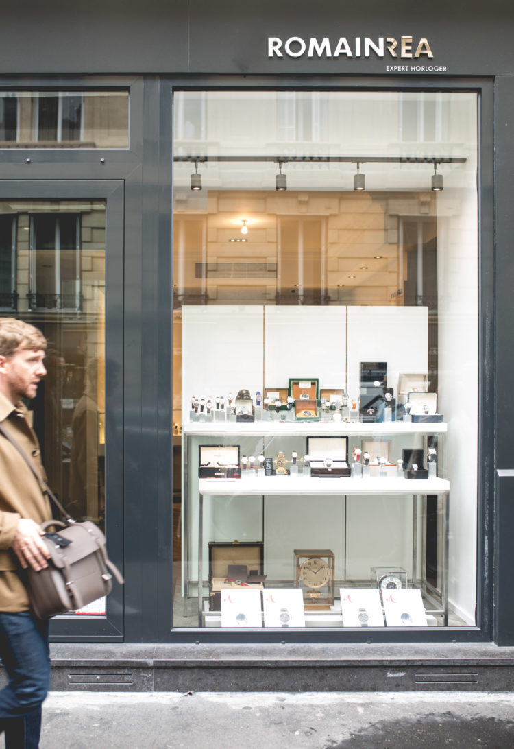 Romain Réa : Nouvelle boutique rue Marbeuf