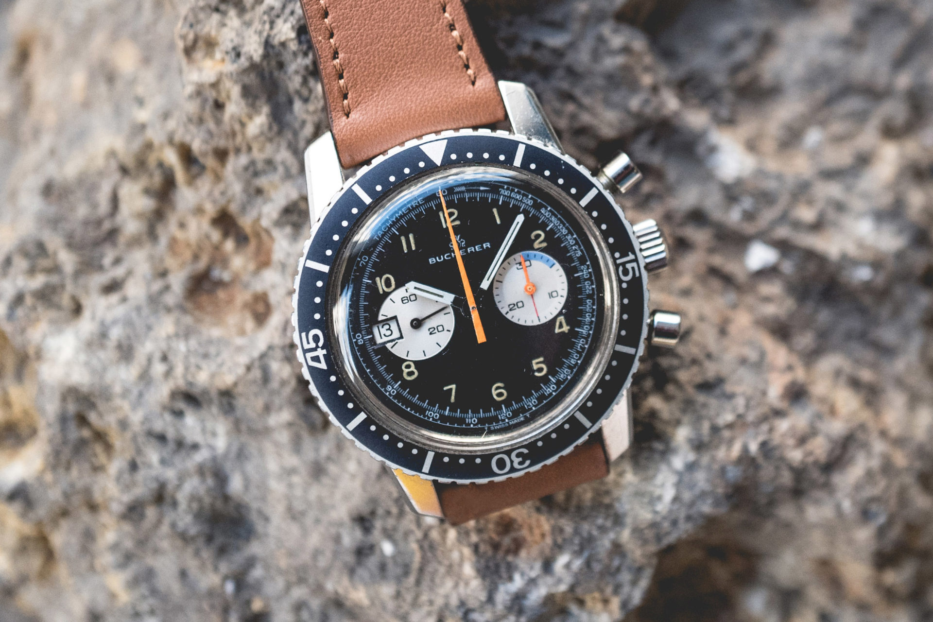 Montre Chronographe Bucherer 'Yachtingraph' : Un bijou des sixties