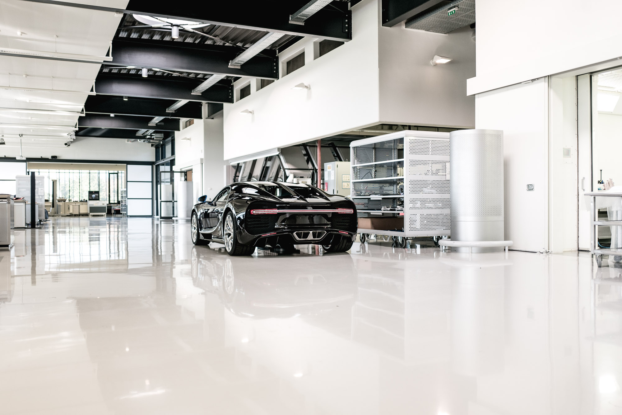 Bugatti - Les ateliers de Molsheim et la Bugatti Chiron en photos