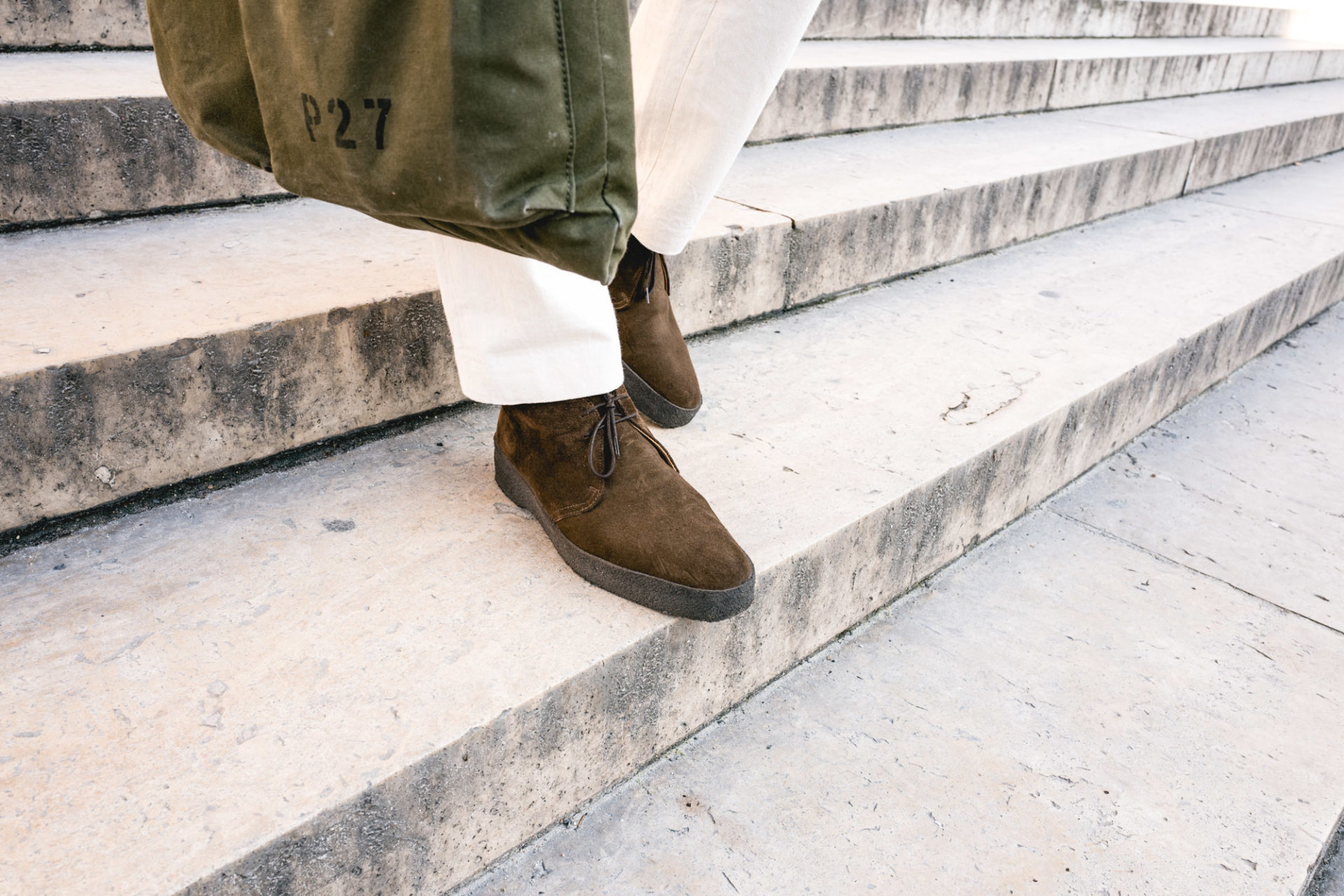 Sanders Joel Hi-Top : bottine Chukka iconique & Steve McQueen