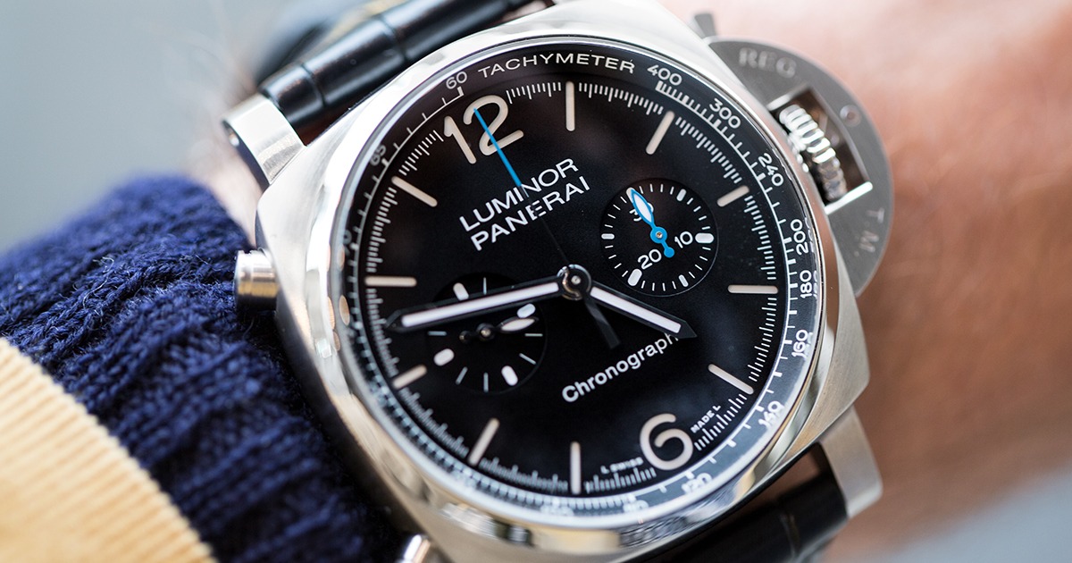 Panerai nouveautés 2021 : Panerai Luminor Chrono et eSteel