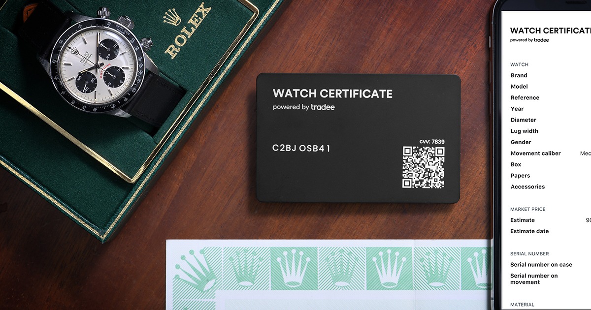 Watch Certificate : le certificat passeport de votre montre
