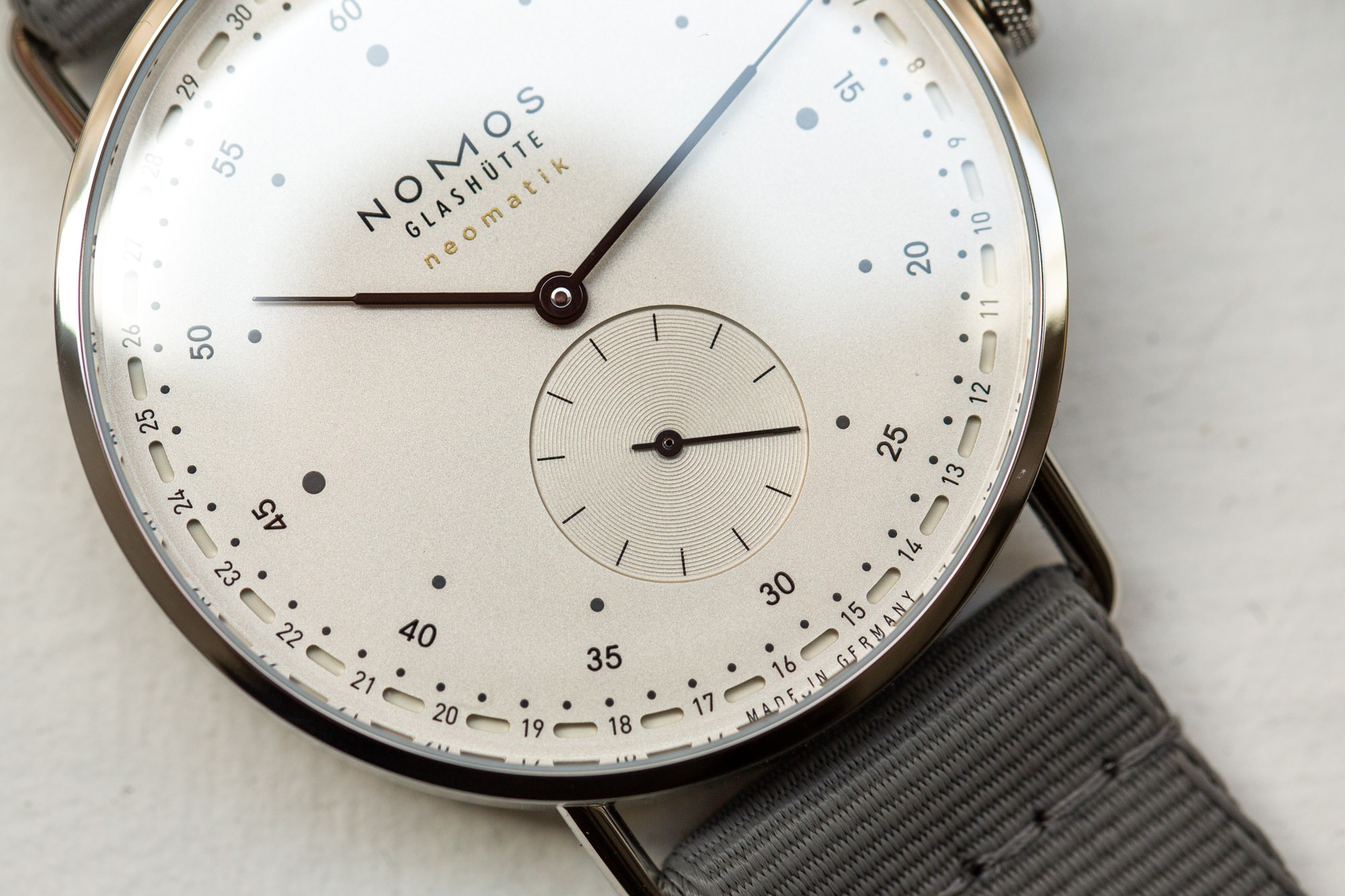 Nomos Glashutte Metro Neomatik 41 Update : la mise à jour 2021