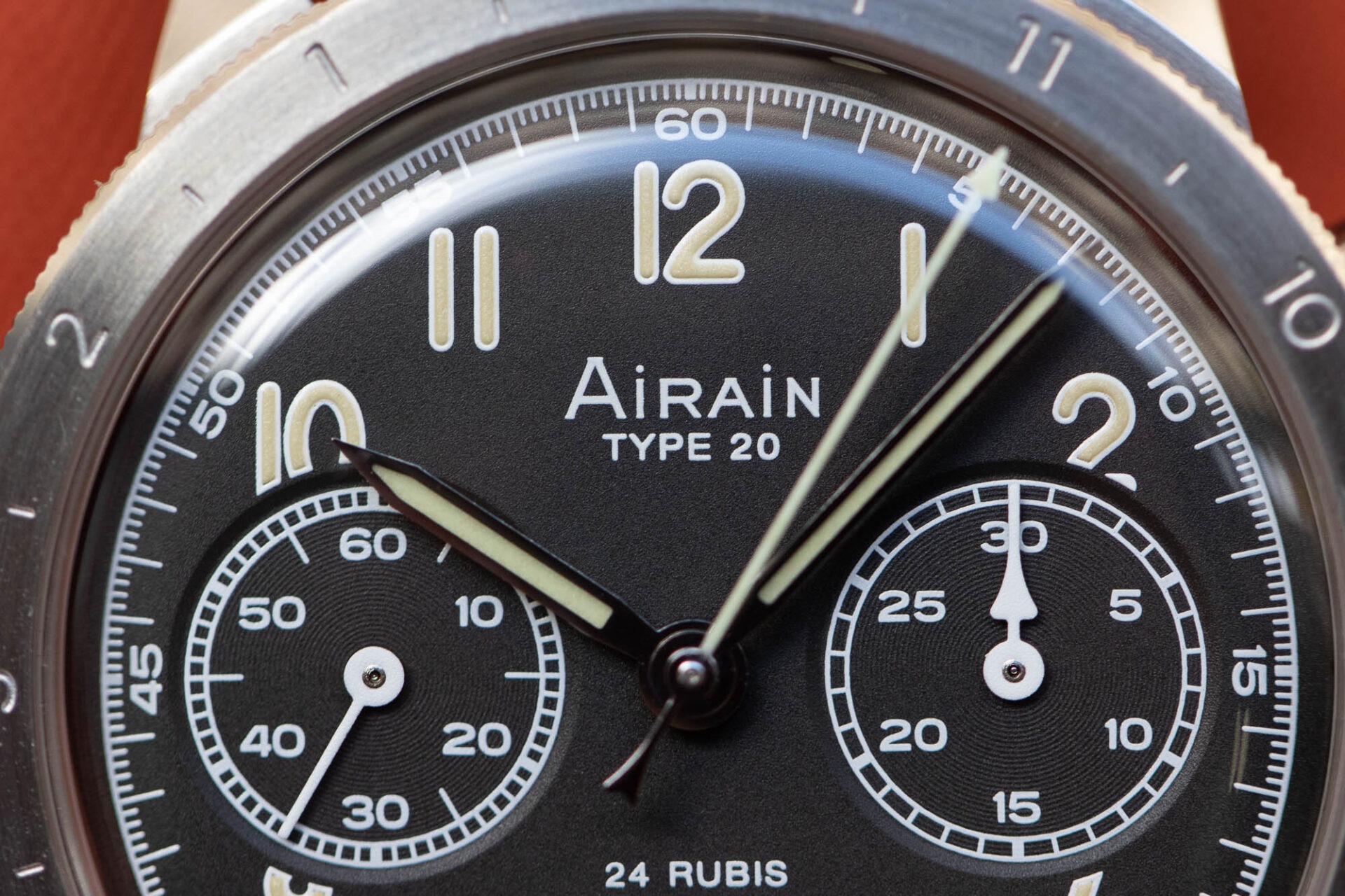 Airain Type 20 réédition : retour de la montre chronographe Airain Type 20