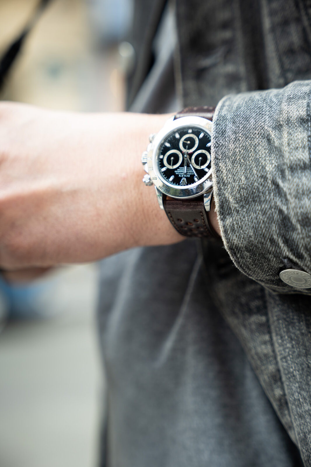 Bracelets de montre Horween Shell Cordovan par JOSEPH BONNIE