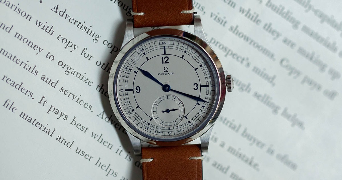 Omega CK 859 : le retour d'une montre classique Omega mécanique