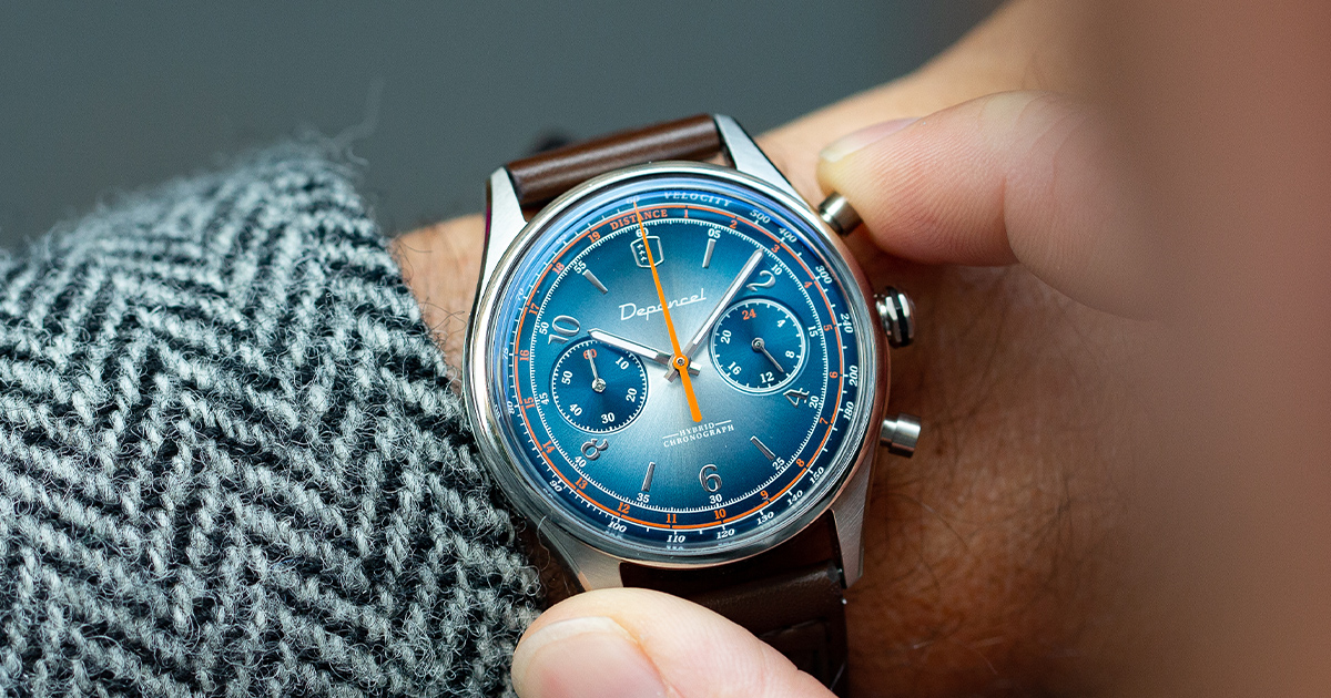 Depancel Série-A Stradale : nouvelle montre chronographe