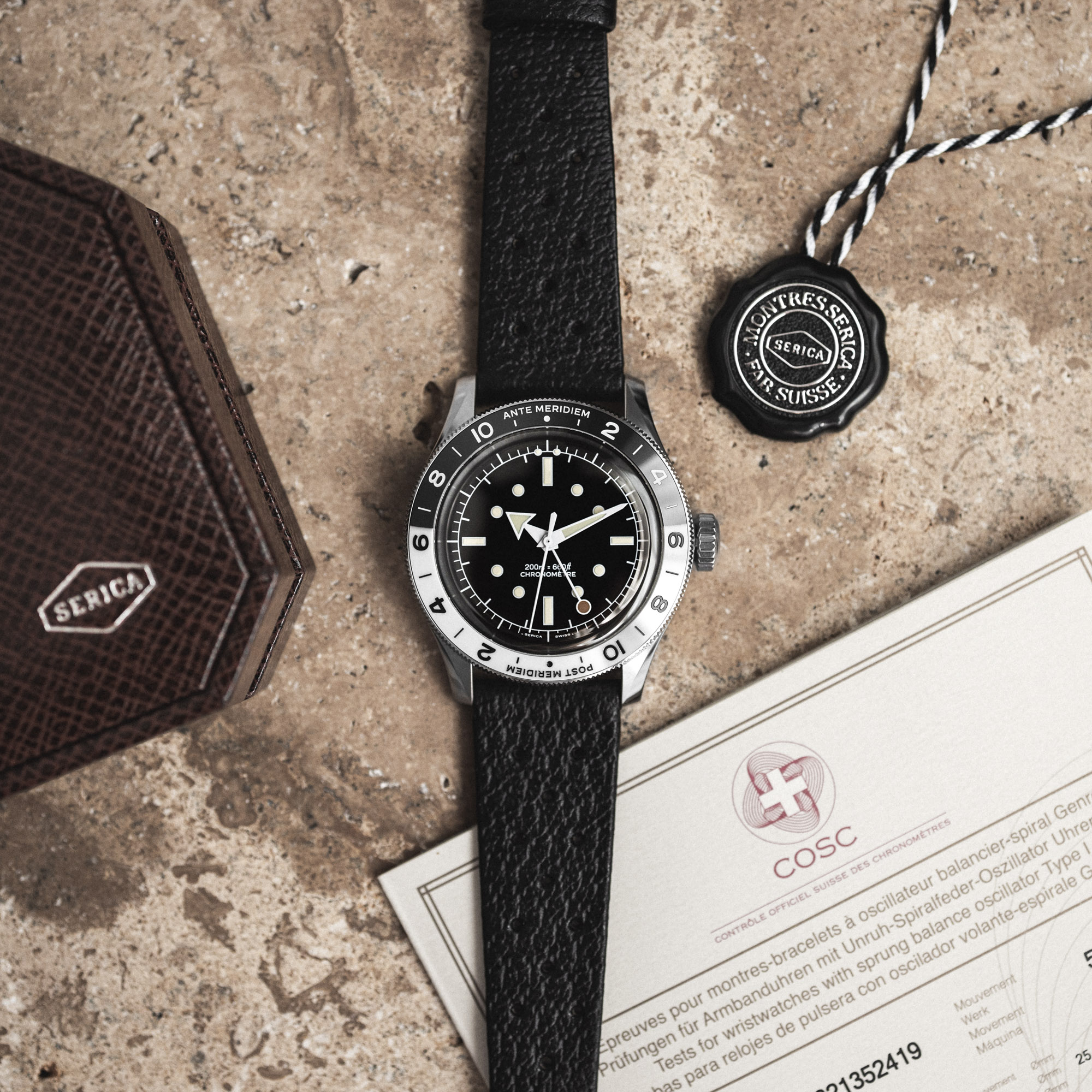 Serica 8315 GMT Chronomètre : la nouvelle Serica 8315 GMT