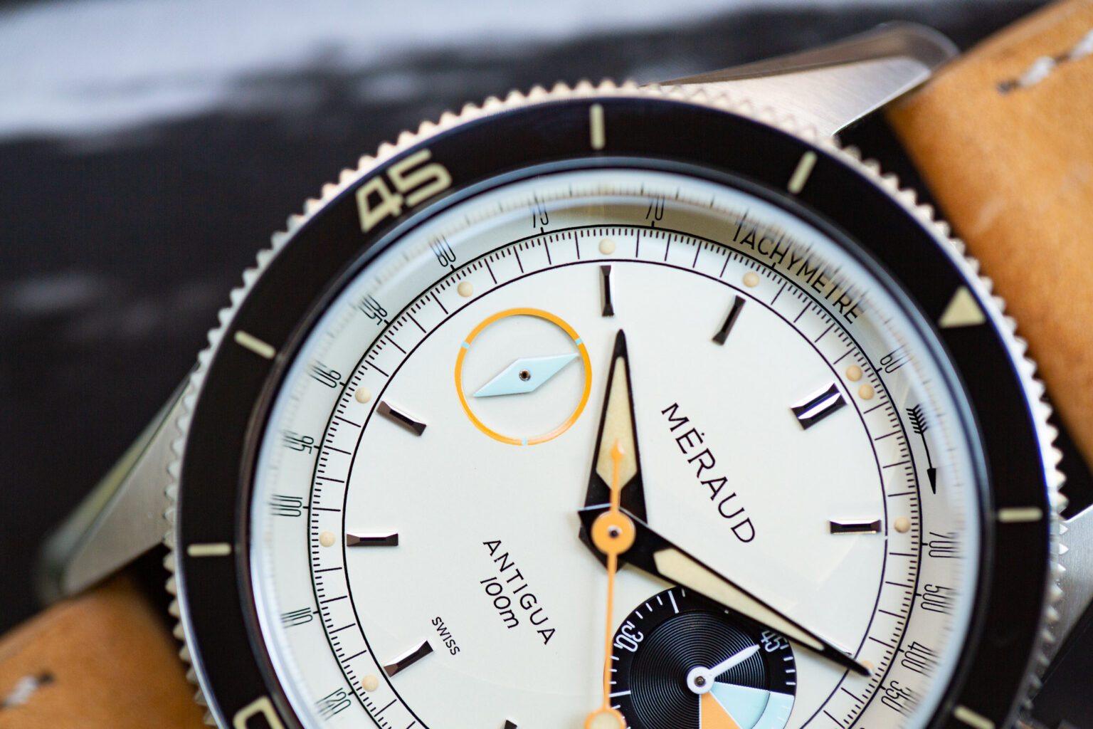 Méraud Antigua : le chronographe Méraud mécanique attendu