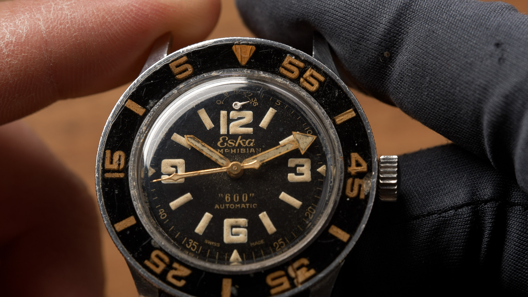 ESKA Amphibian 250 : renaissance de la montre de plongée ESKA