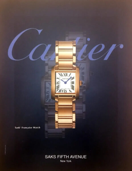 Cartier Tank : toute l'histoire de la montre Cartier Tank