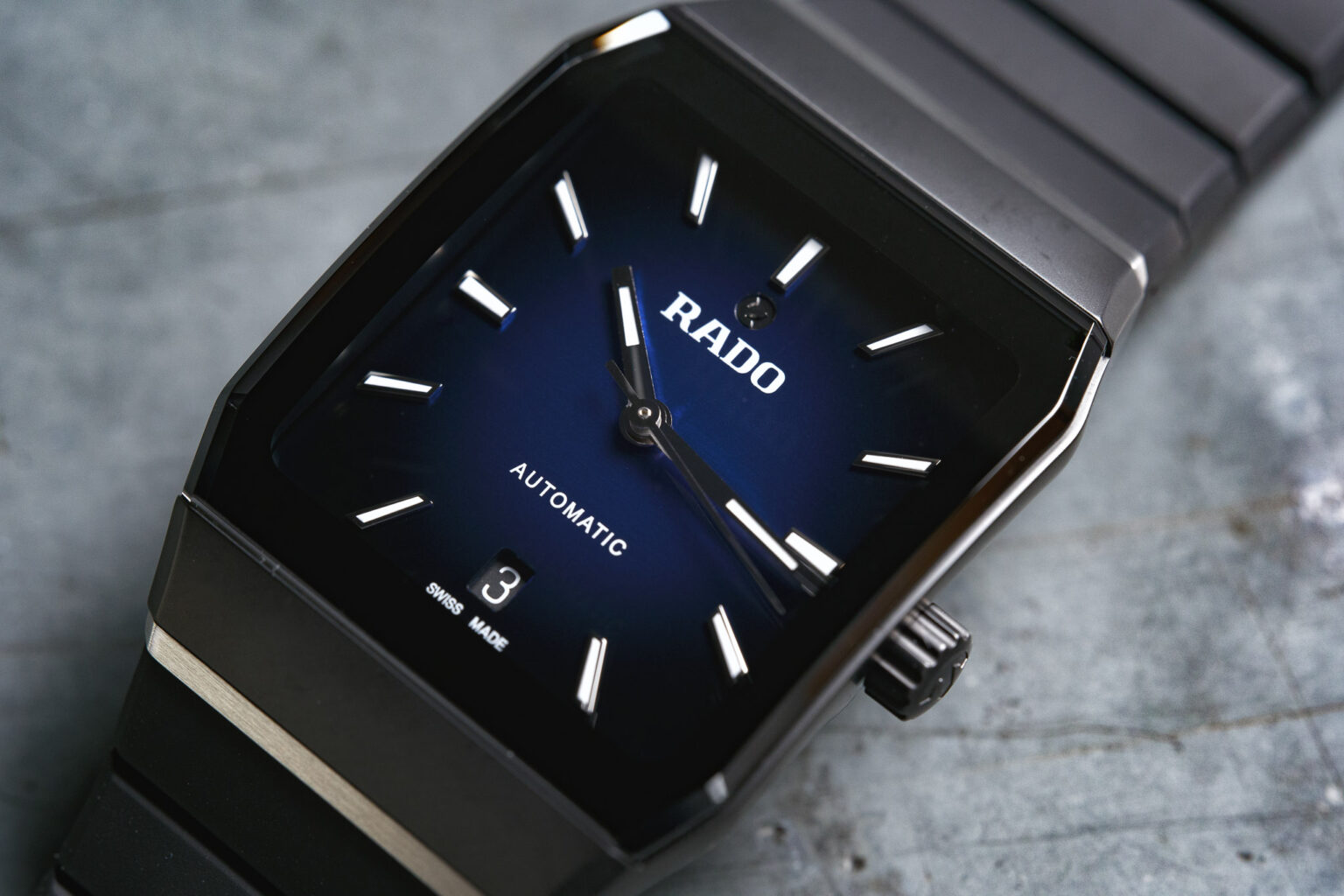Rado ANATOM : nouveauté montre automatique Rado céramique