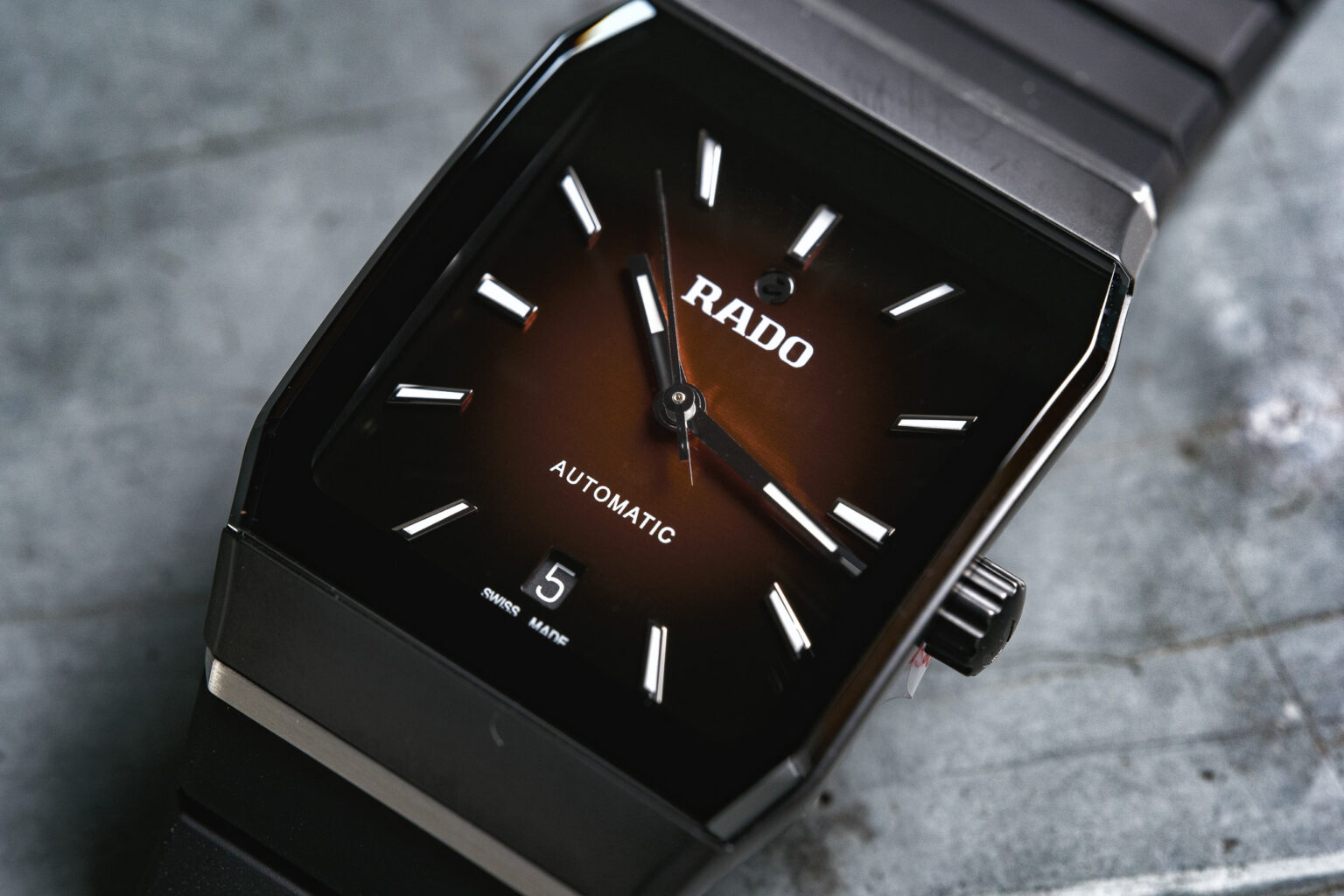 Rado ANATOM : nouveauté montre automatique Rado céramique