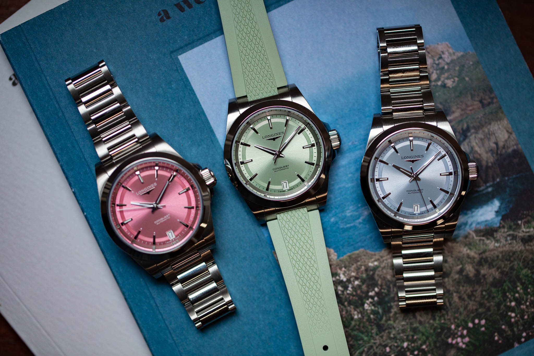 Longines Conquest 34 mm : nouvelles montres automatiques