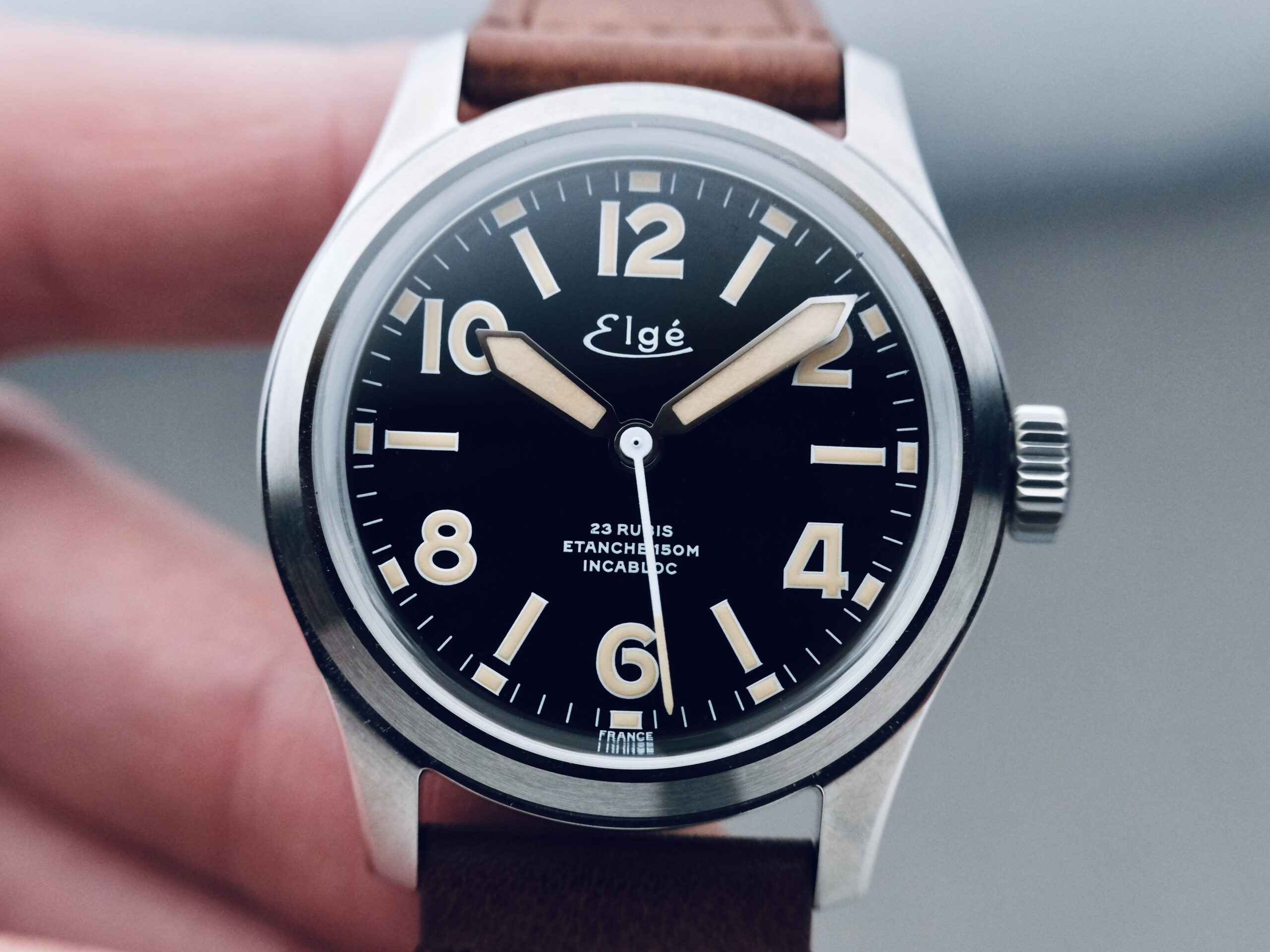 Elgé Chamonix : la montre automatique des Alpes françaises