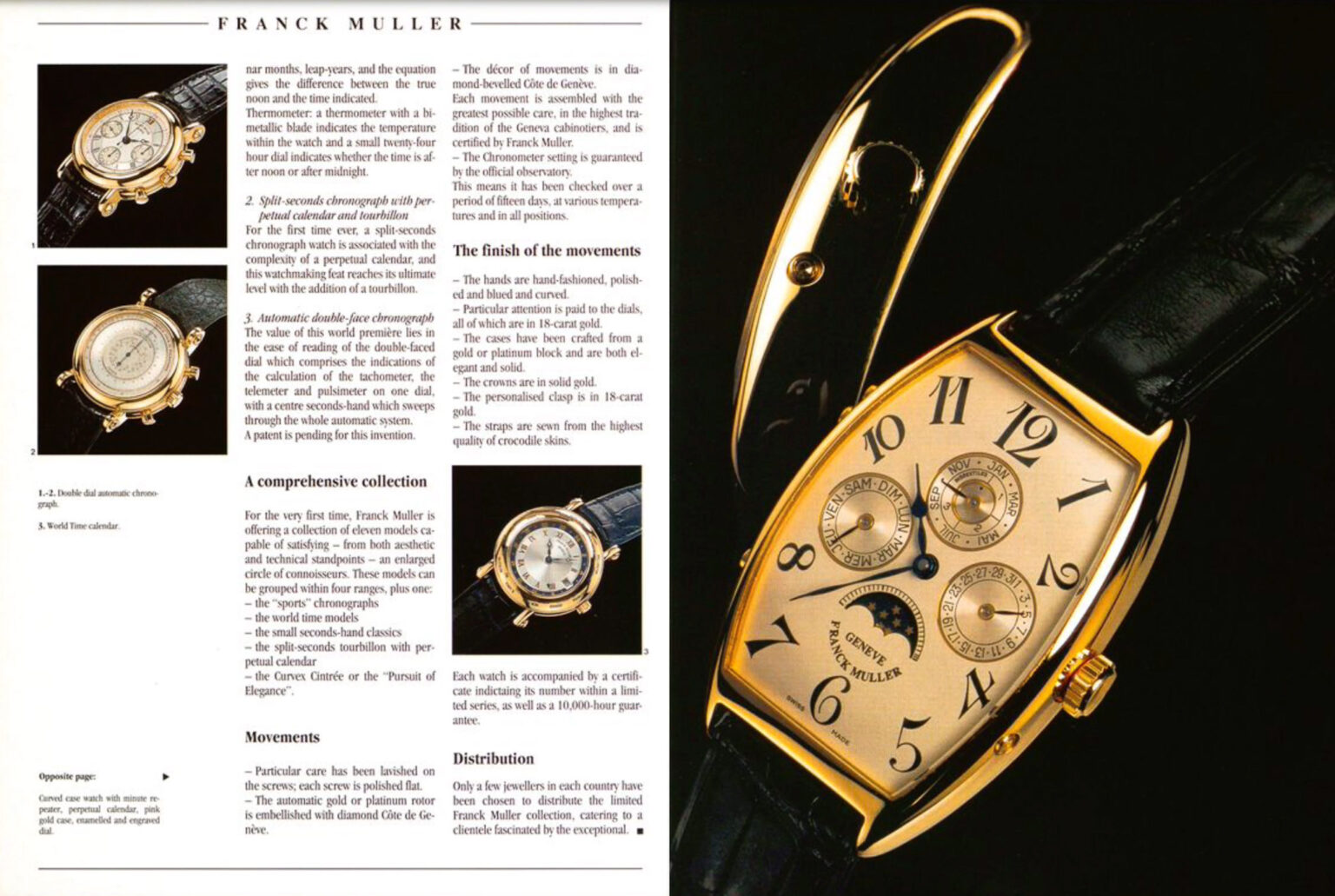 Franck Muller : formes et nouveautés de la marque de montres