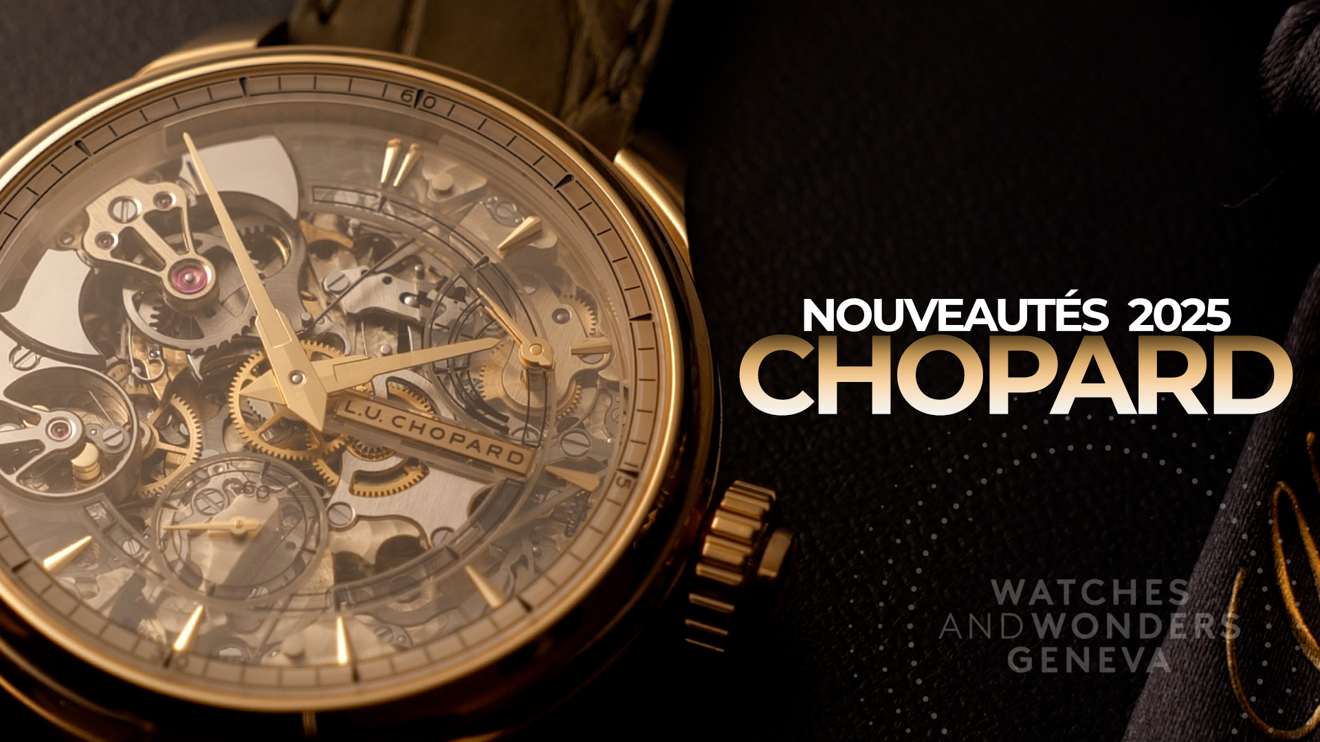 CHOPARD 2025 : les nouveauté CHOPARD Watches & Wonders